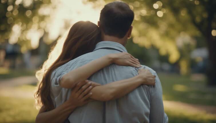 What Does It Mean When A Guy Rubs Your Back? | LoveLingoLab